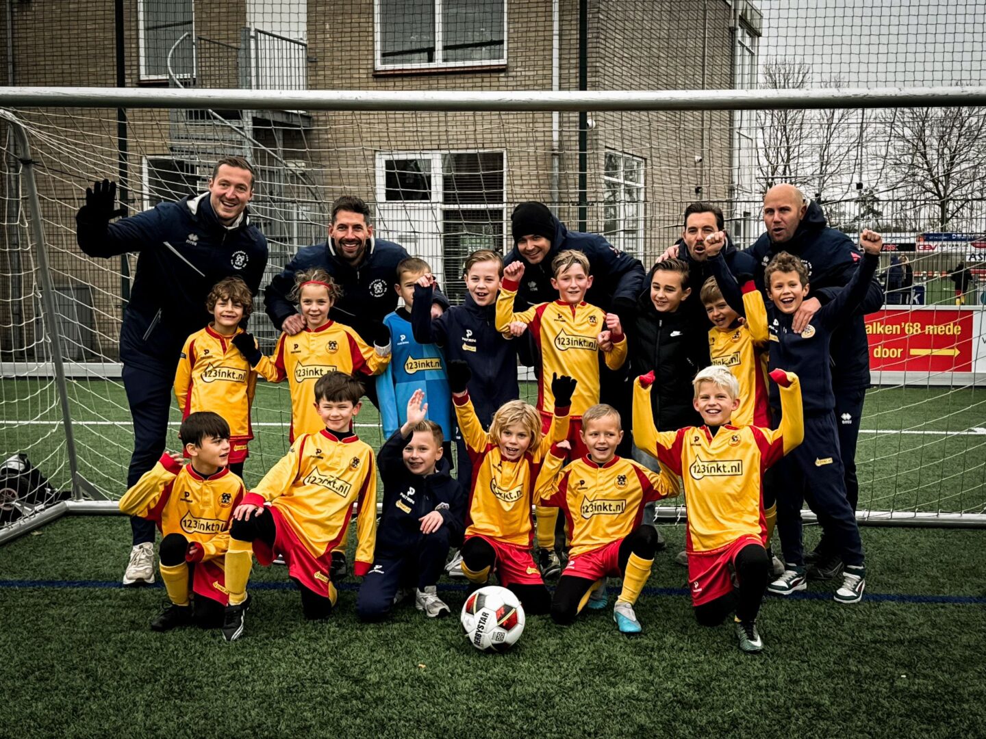 Fantastisch eindscore Grote Clubactie - Valken '68