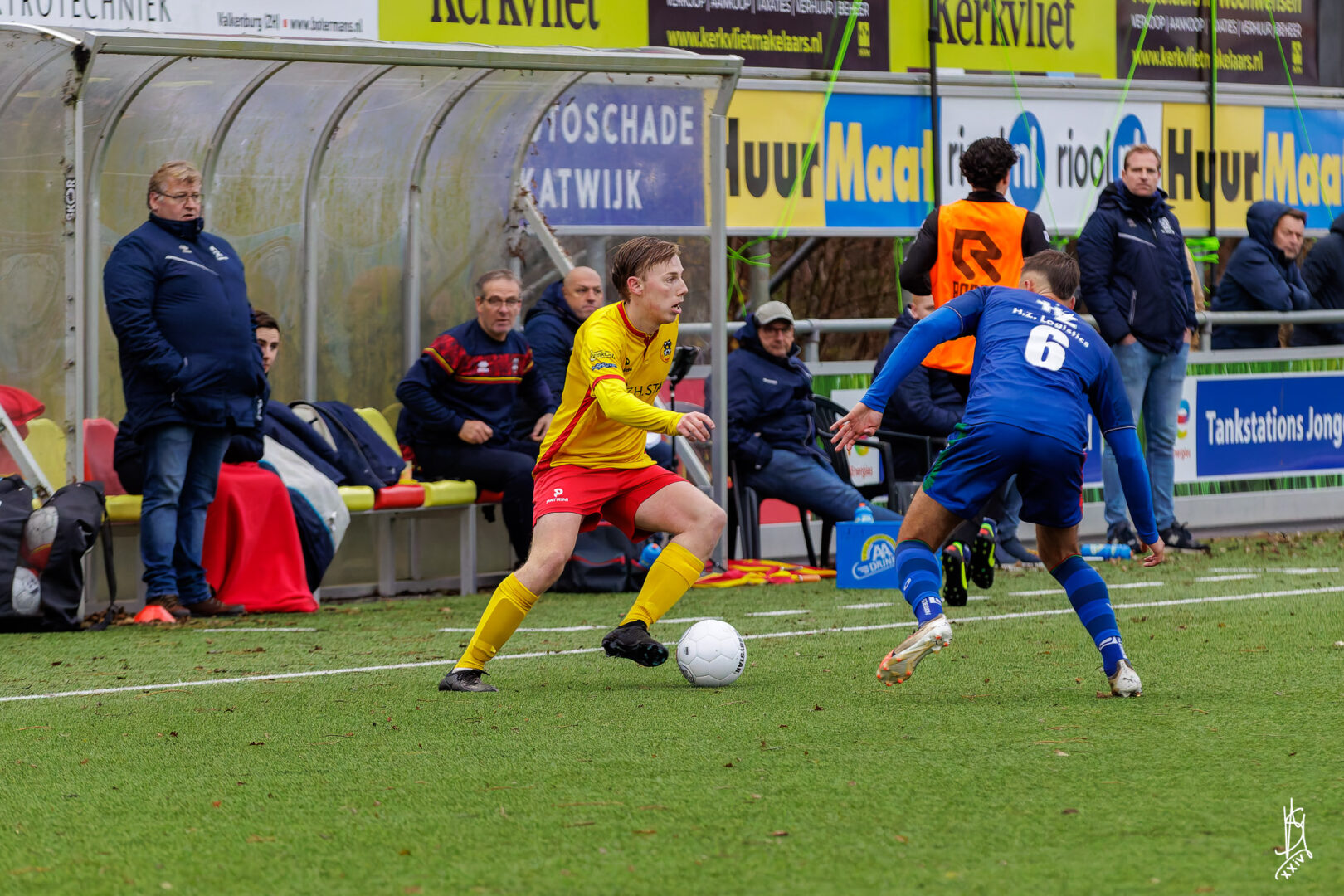 Valken '68 verliest van stug en zeer gedisciplineerd FC Oegstgeest ...